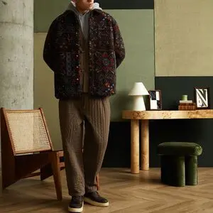 Kith Paisley Sheridan Shirt Jacket 'kindling