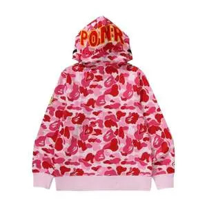 A BATHING APE Abc Camo 2nd Shark Full Zip Hoodie
