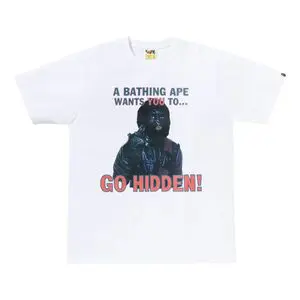 A BATHING APE X Hidden Ny Go Hidden T-shirt - White