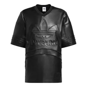 Adidas X Ivy Park Short Sleeve Fashion Top - Black