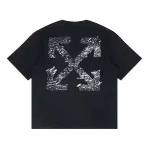 Off-White Paint Splatter Arrow Diag Fit T-shirt