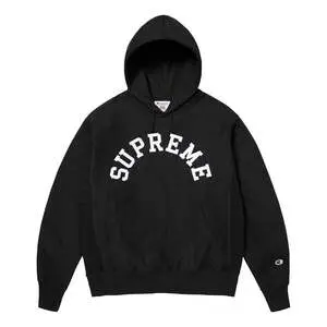 Supreme Champion Hooded Sweatshirt - Black
