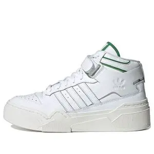 Adidas Forum Bonega 2b High Top Sneakers - Cloud White/green/core White