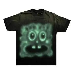 TRAVIS SCOTT X Spongebob Krabby Patty T-shirt - Black