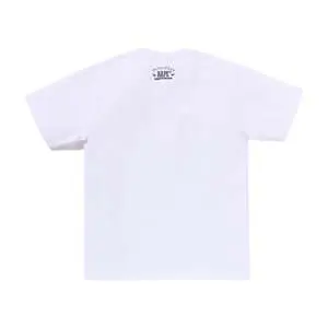 A BATHING APE Japan College Tee - White