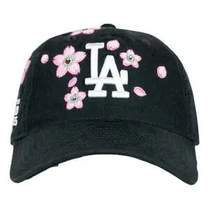New Era X Takashi Murakami X Mlb World Tour Tokyo Series Dodgers Strapback Hat - Black