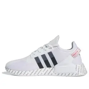 Adidas Nmd_r1 V2 Japanese Print Sneakers - Cloud White/core Black/red