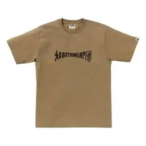 A BATHING APE Souvenir Dragon Tee - Beige