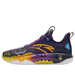 ANTA X Kyrie Irving Shock Wave 5 Pro 'agility' Sneakers - Purple/grey