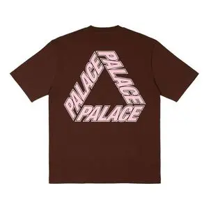 PALACE P-3 Outline T-shirt - Nice Brown