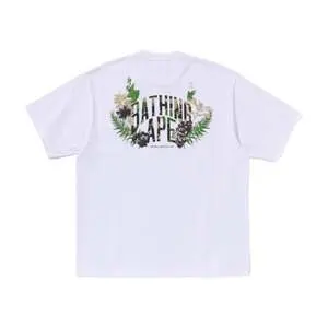 A BATHING APE Floral Ape Head Relaxed Fit Tee