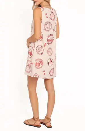 PETAL & PUP Cliona Sleeveless Shift Minidress