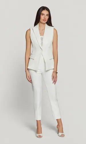 Generation Love Rialto Crepe Sleeveless Blazer