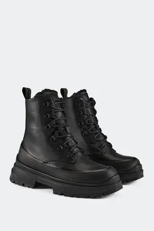 Canada Goose Kya Lace Up Boot - Black
