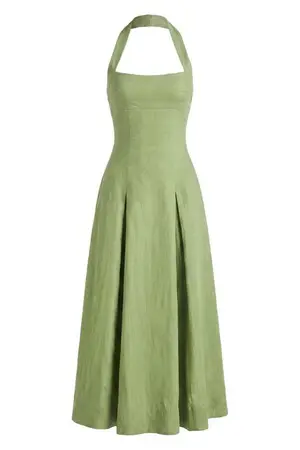 NICHOLAS Elisabeth Halter Neck Dress