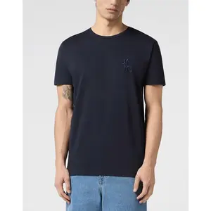 BILLIONAIRE Round Neck T-shirt Baroque - Navy
