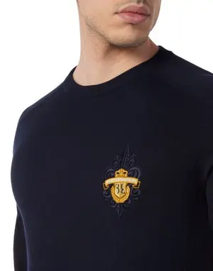 BILLIONAIRE Pullover Round Neck Ls