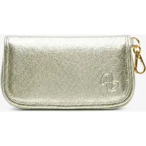 MINE BILGI Luni Leather Eyewear Case Bag Charm Gold