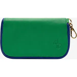 MINE BILGI Luni Leather Eyewear Case Bag Charm Green