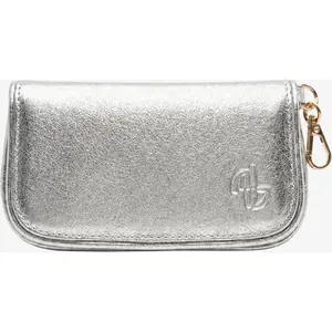 MINE BILGI Luni Leather Eyewear Case Bag Charm Silver