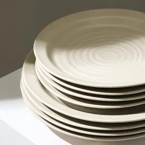 STONE + LAIN Orbit Stoneware 12-piece Dinnerware Set With Cereal Bowls