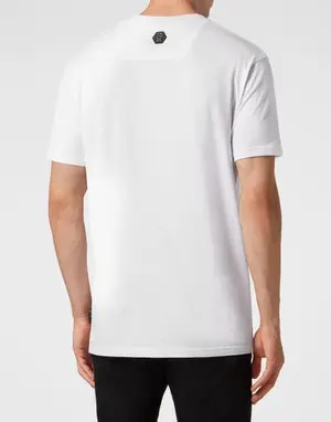 Philipp Plein T-shirt Round Neck Ss Gothic Plein