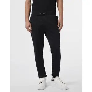 Philipp Plein Jogging Trousers Monogram Paisley - Black