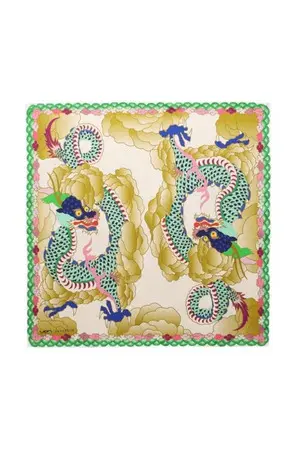 SKYLENCE Wendy Morrison X Talisman Dragon Silk Scarf