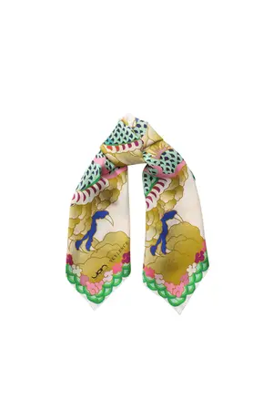 SKYLENCE Wendy Morrison X Talisman Dragon Silk Scarf