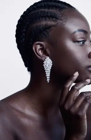 KELLERY Lunar Oath Grand Gala Cascading Earrings