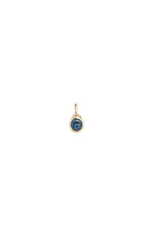 UNODE50 18k -plated Circular Charm With Crystal - Gold