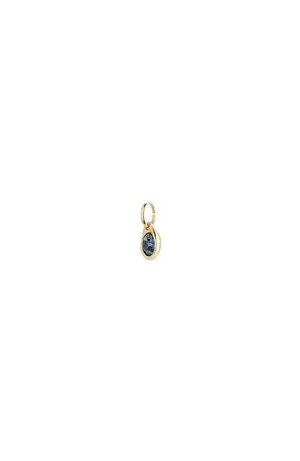 UNODE50 18k -plated Circular Charm With Crystal