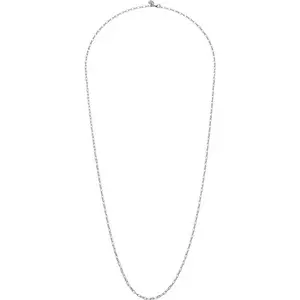UNODE50 Long Link Chain Necklace - Silver