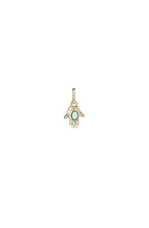 UNODE50 18k -plated Charm In The Shape Of A Hand - Gold