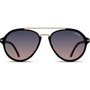 VELVET EYEWEAR Jesse Sunglass - Black