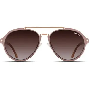 VELVET EYEWEAR Jesse Sunglass - Mauve
