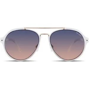 VELVET EYEWEAR Jesse Sunglass White