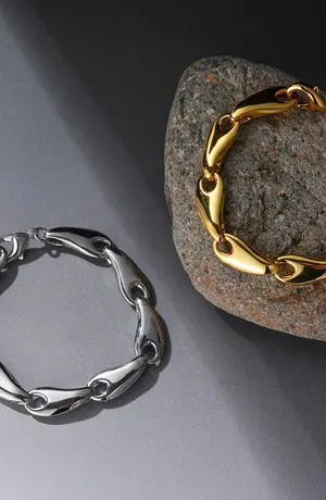 KELLERY Grace Link Bracelet - Gold
