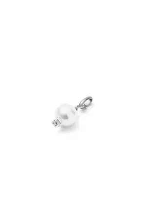 UNODE50 Plated Charm With Pearl