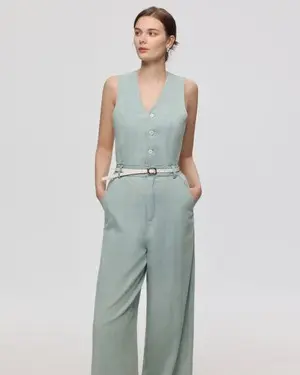 JUANA Nahla Chambray Jumpsuit