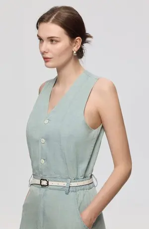 JUANA Nahla Chambray Jumpsuit