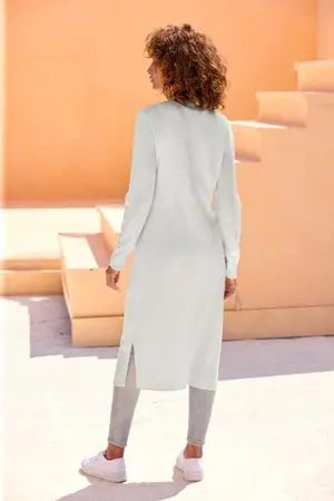 LASCANA Long Open Front Cardigan