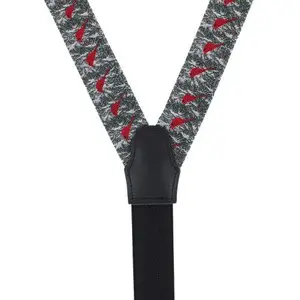 Trafalgar Snowy Virginia Nightingale Silk Formal End Suspenders