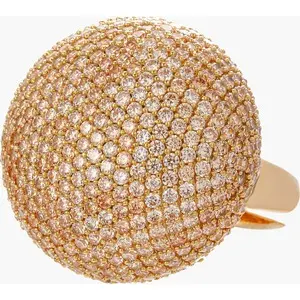 KELLERY Nova Sphere Pave Ring - Gold