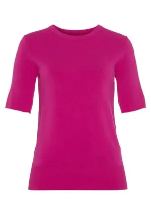 LASCANA Short Sleeve Sweater