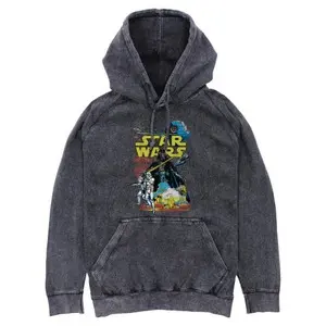 STAR WARS Galactic Battle Pull Over Hoodie - Black