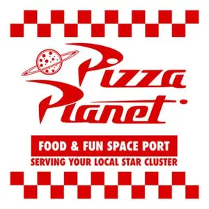 TOY STORY Pizza Planet Uniform Long Sleeve Graphic T-shirt - White