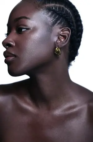KELLERY French Vintage Layered Spiral Stud Earrings