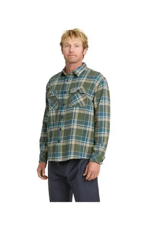 QUIKSILVER WATERMAN Dover Flannel - Thyme