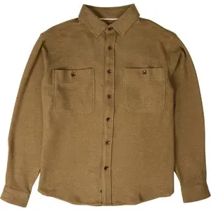 QUIKSILVER WATERMAN Harvest Long Sleeve Shirt - Kangaroo